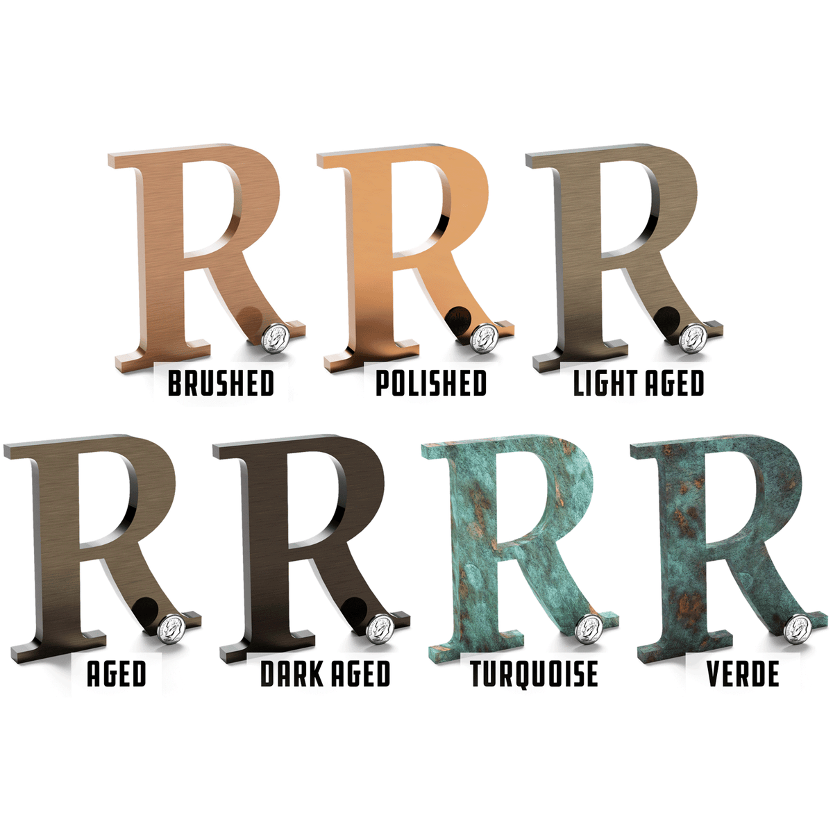 Bronze Sign Letters - Transparently Priced. Guaranteed for Life ...