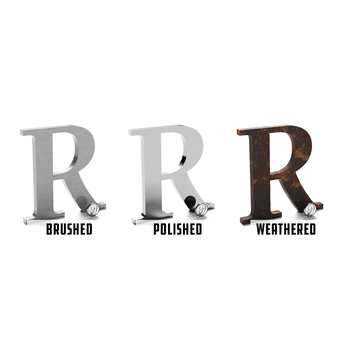 Solid Steel Sign Letters | Built-to-Spec | Lifetime Guarantee – Signs ...